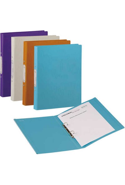 Foldermate Iclip 2 Halkalı Klasör A4 Beyaz