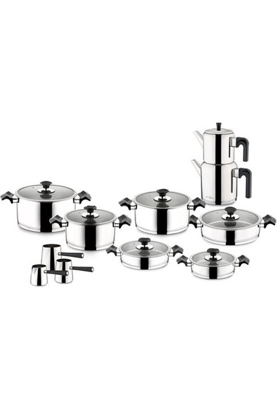 Aryıldız T/t King Ideal Set Simli Siyah