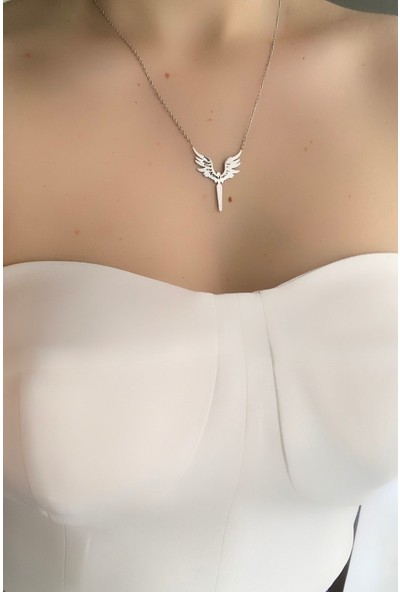 ÇLK Accessories Çelik Mikail Çelik Kolye ÇLK Accessories Çelik Mikail Çelik Kolye