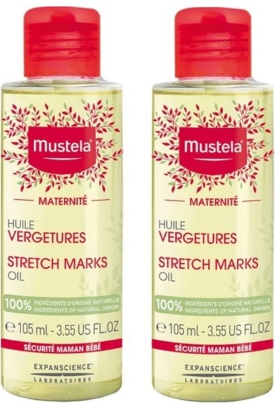 Mustela Maternite Çatlak Öncesi Yağı 105 ml 2 Adet