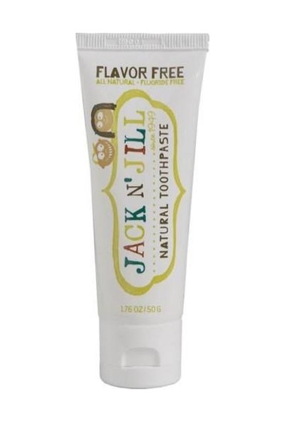 Jack N' Jill Doğal Diş Macunu Naturel Aromasız 50 gr Jack N' Jill Doğal Diş Macunu Naturel Aromasız 50 gr