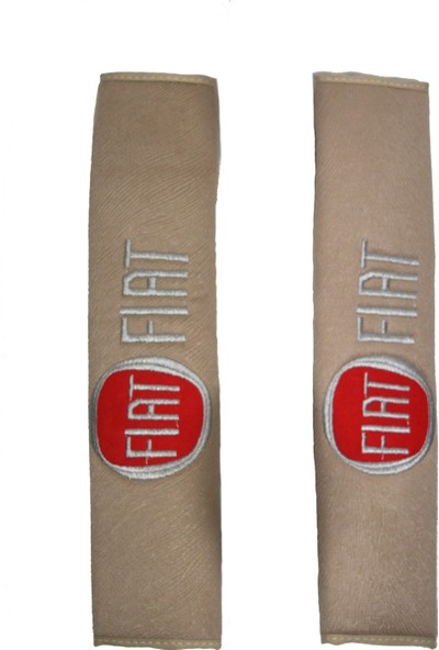 Trend Garaj Fiat Bej Kemer Pedi 2'li Kumaş-Nakış Işleme