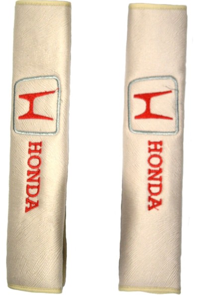 Trend Garaj Honda Bej Kemer Pedi 2'li Kumaş-Nakış Işleme