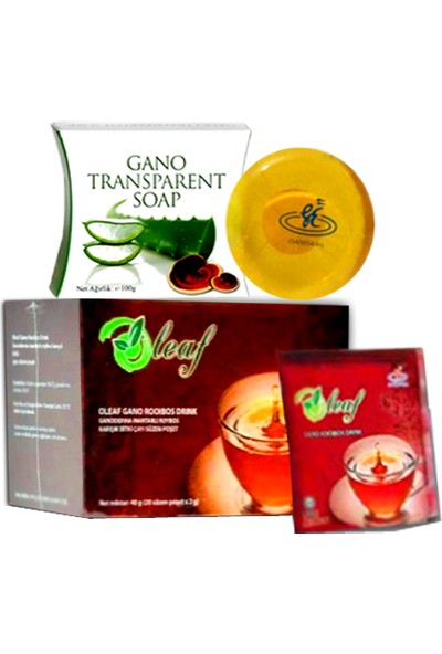 Gano Transparent Şeffaf Sabun + Oleaf Rooibos Sod Çayı