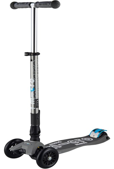 Micro Scooter Maxi Micro Deluxe Foldable Volcano Grey LED Micro Scooter Maxi Micro Deluxe Foldable Volcano Grey LED