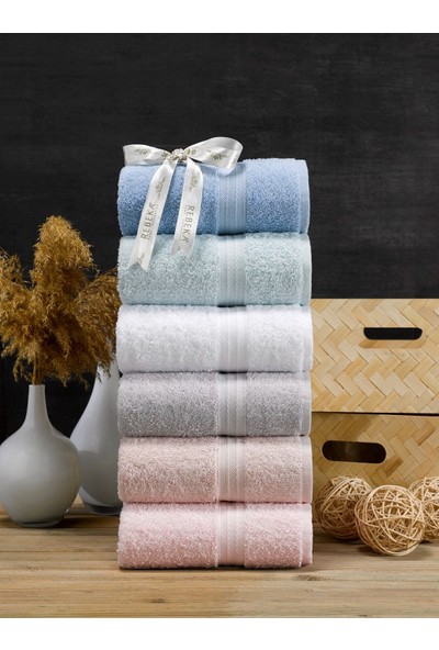 Şilay Home Şilay Rainbow 6'lı Havlu Seti 50X90 Pamuk Şilay Home Şilay Rainbow 6'lı Havlu Seti 50X90 Pamuk