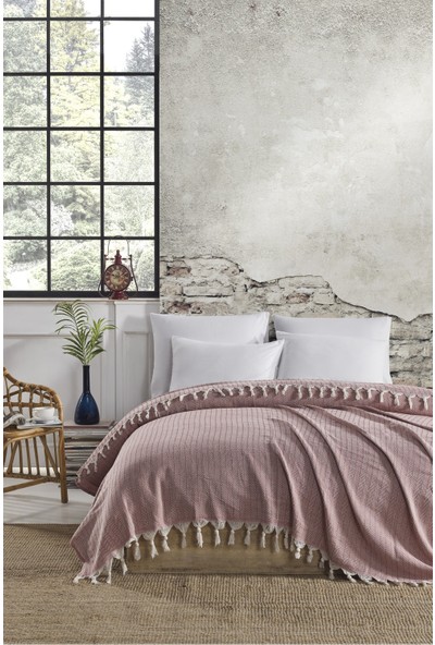 Casnack Lavin Model Pudra Çift Kişilik Pike 1500GR. 200X230CM Casnack Lavin Model Pudra Çift Kişilik Pike 1500GR. 200X230CM