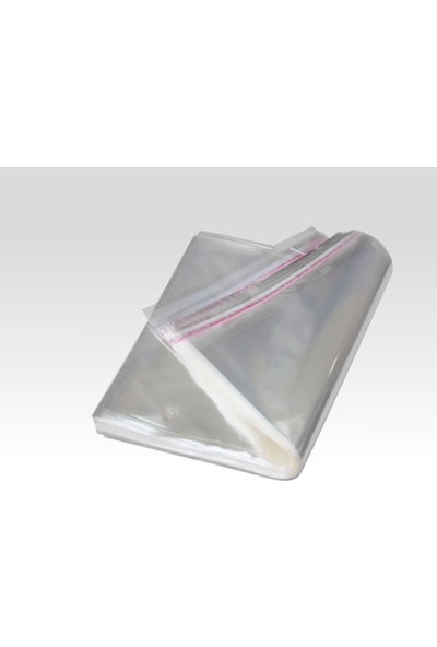 Fyf Grup 28 x 37,5 +5 cm Şeffaf Bantlı Jelatin Torba - Yapışkanlı Poşet - 100'lü Fyf Grup 28 x 37,5 +5 cm Şeffaf Bantlı Jelatin Torba - Yapışkanlı Poşet - 100'lü
