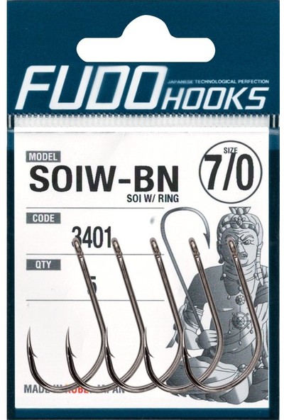 Fudo 3401 Soi Black Nikel Iğne Fudo 3401 Soi Black Nikel Iğne