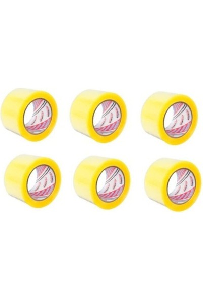 Adda Şeffaf Koli Bantı Oriana 4,5 mm x 100 mt 6 Adet