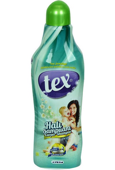 Tex Halı Şampuanı Matik Makinada Yıkama Parfümlü 1 Lt Tex Halı Şampuanı Matik Makinada Yıkama Parfümlü 1 Lt