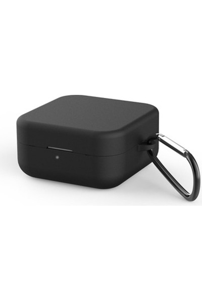 Kyver Xiaomi Mi True Wireless Earphones 2 Basic Silikon Kılıf Kancalı Siyah Kyver Xiaomi Mi True Wireless Earphones 2 Basic Silikon Kılıf Kancalı Siyah