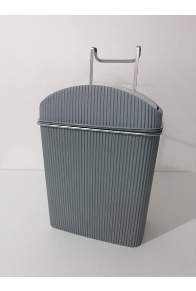 Vip Ahmet Metal Askılı Dolap Üstü Çöp Kovası