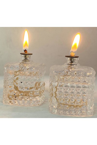 Missi 2li Dark Amber Kokulu Kristal Cam Şişe Kandil Seti ( 2X100 Ml) Missi 2li Dark Amber Kokulu Kristal Cam Şişe Kandil Seti ( 2X100 Ml)
