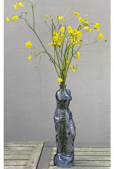 Missi Büyük Siyah Venüs Vazo (33 Cm) Missi Büyük Siyah Venüs Vazo (33 Cm)