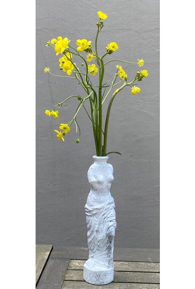 Missi Mermer Desenli Venüs Vazo (25 Cm) Missi Mermer Desenli Venüs Vazo (25 Cm)