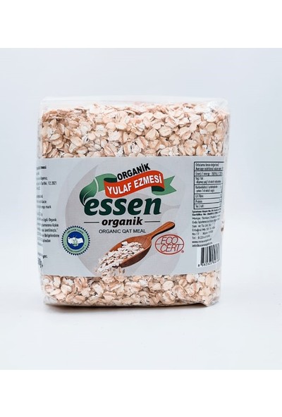 Essen Organik Yulaf Ezmesi 500 gr Essen Organik Yulaf Ezmesi 500 gr