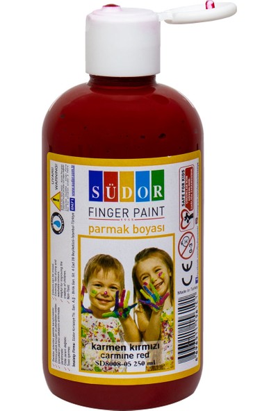 Südor Parmak Boyası 250 ml Karmen Kırmızı