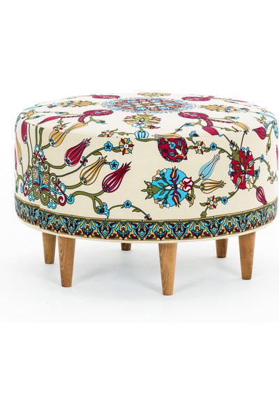 Evdebiz Rimini Büyük Silindir Puf Evdebiz Rimini Büyük Silindir Puf