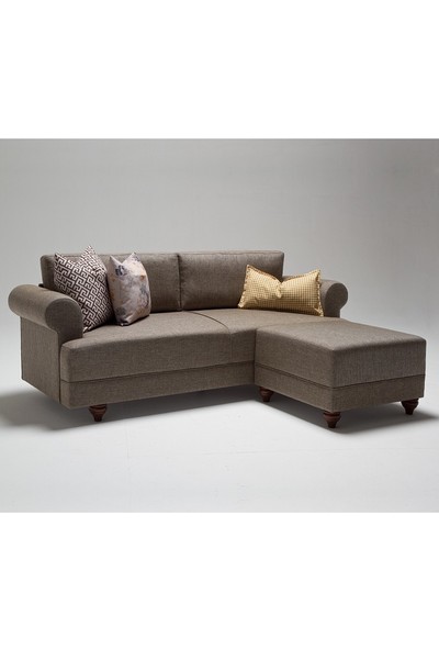 Evdebiz Samara Köşe Koltuk Kahve Evdebiz Samara Köşe Koltuk Kahve