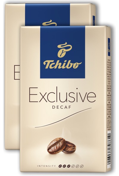 Tchibo Exclusive Decaf Kafeinsiz Öğütülmüş Filtre Kahve 2X250 G Avantajlı Paket Tchibo Exclusive Decaf Kafeinsiz Öğütülmüş Filtre Kahve 2X250 G Avantajlı Paket