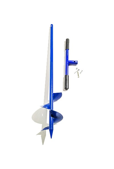 Mert Metal Toprak Burgu Makinesi Direk Dikme Aleti 15CMX101CM Mert Metal Toprak Burgu Makinesi Direk Dikme Aleti 15CMX101CM