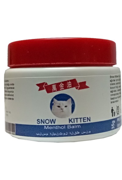 Balm Snow Kitten Menthol 5'li 175 gr