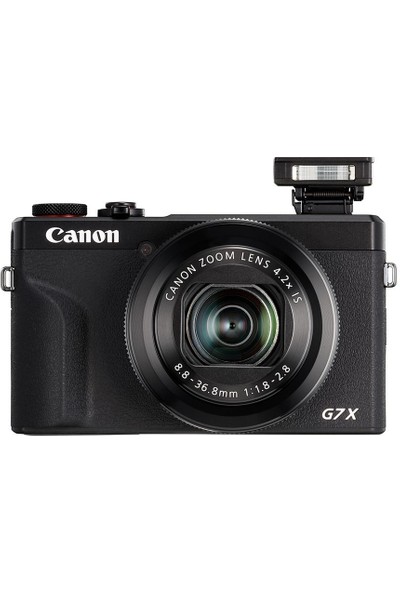 Canon PowerShot G7 X Mark III Siyah Fotoğraf Makinesi (Canon Eurasia Garantili)