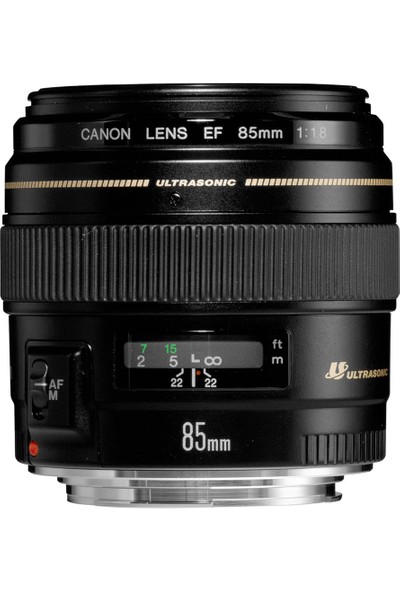 Canon EF 85mm f/1.8 USM Lens (Canon Eurasia Garantili)