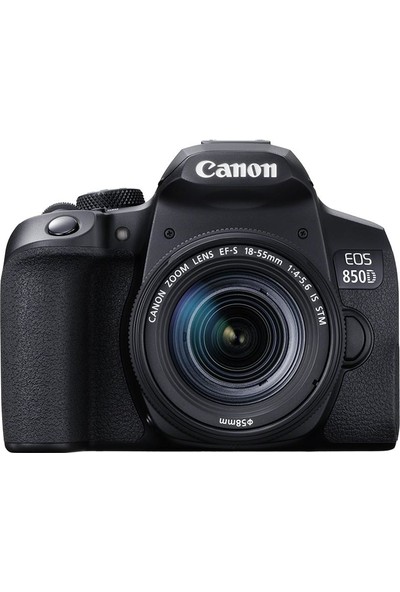 Canon EOS 850D + EF-S 18-55mm f/4-5.6 IS STM Fotoğraf Makinesi (Canon Eurasia Garantili)