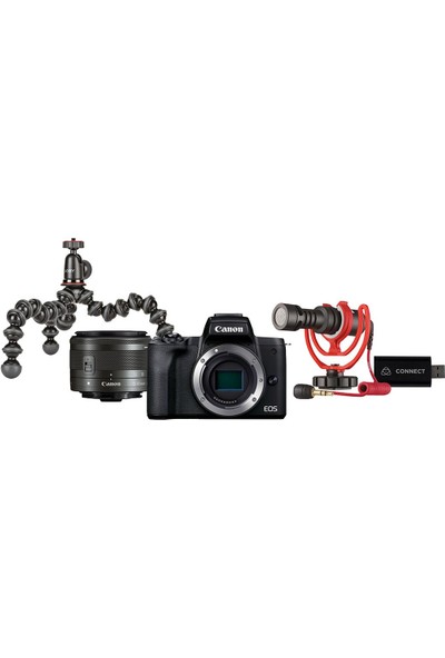 Canon EOS M50 Mark II Livestream Kit (Canon Eurasia Garantili) Canon EOS M50 Mark II Livestream Kit (Canon Eurasia Garantili)