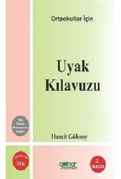 Ortaokullar Için Uyak Kılavuzu - Hamit Göksoy Ortaokullar Için Uyak Kılavuzu - Hamit Göksoy