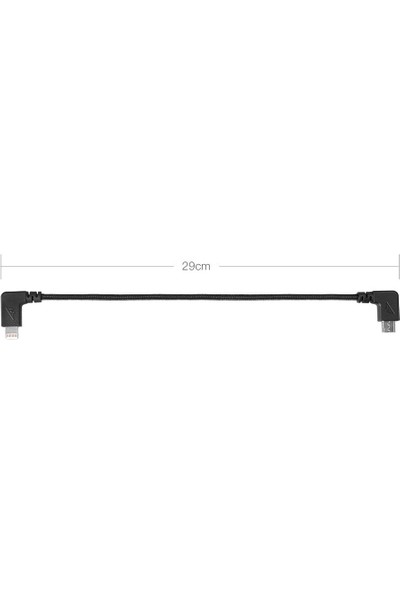 Profisher Djı Mavic Pro USB Type C Veri Aktarım Kablosu 29CM Siyah Veya Beyaz Profisher Djı Mavic Pro USB Type C Veri Aktarım Kablosu 29CM Siyah Veya Beyaz