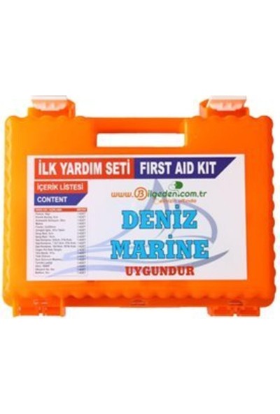 Bilgeden Tekne Yat Için Denizcilik/marine Uygun Ilkyardım Seti Ilk Yardım Çantası Bilgeden Tekne Yat Için Denizcilik/marine Uygun Ilkyardım Seti Ilk Yardım Çantası