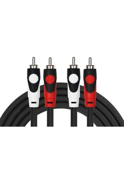 Kirlin 2mt. Dual Patch Kablo (2xrca - 2xrca) Kirlin 2mt. Dual Patch Kablo (2xrca - 2xrca)