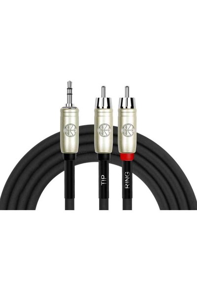 Kirlin 3mt. Y Kablo (3,5mm Trs Plus - 2xrca) Kirlin 3mt. Y Kablo (3,5mm Trs Plus - 2xrca)