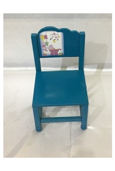 Trend Avm Ahşap Çocuk Sandalyesi