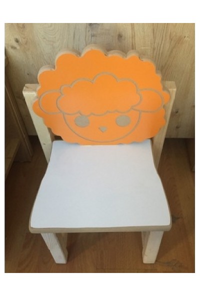 Trend Avm Ahşap Çocuk Sandalyesi
