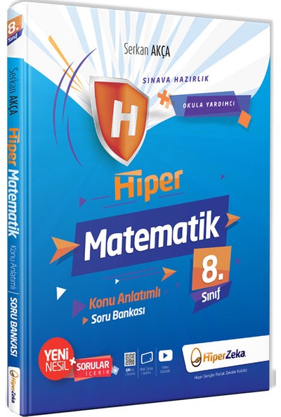 Hiper Zeka Yayınları 8. Sınıf Konu Anlatımlı Soru Bankası 2022