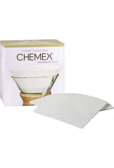 Chemex Filtre Kağıdı 6-8 Cup 100 Adet Chemex Filtre Kağıdı 6-8 Cup 100 Adet