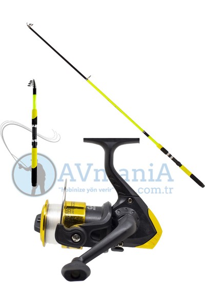 Remixon Başlangıç Olta Seti Yellow 180