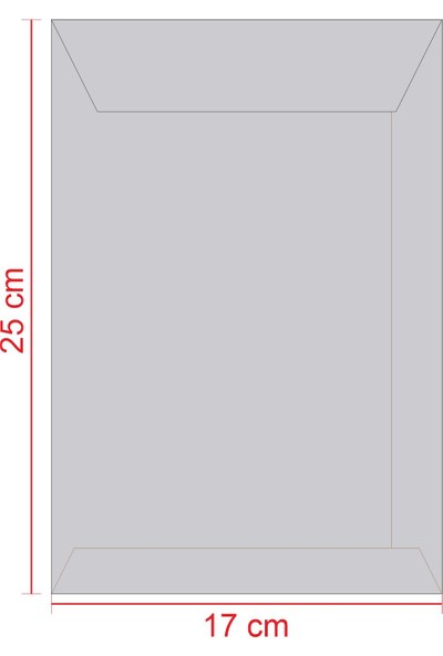 Doğan Zarf Kraft Torba Zarf 17 x 25 cm 100'lü Doğan Zarf Kraft Torba Zarf 17 x 25 cm 100'lü