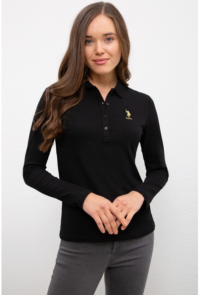 U.S. Polo Assn. Siyah Sweatshirt Basic 50228465-VR046 U.S. Polo Assn. Siyah Sweatshirt Basic 50228465-VR046