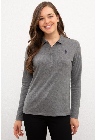 U.S. Polo Assn. Gri Sweatshirt Basic 50228465-VR081 U.S. Polo Assn. Gri Sweatshirt Basic 50228465-VR081