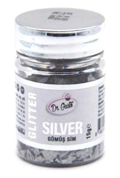 Dr Gusto Dr. Gusto Glitter Gümüş Sim (15 G) - Dr. Gusto Glitter Altın Sim
