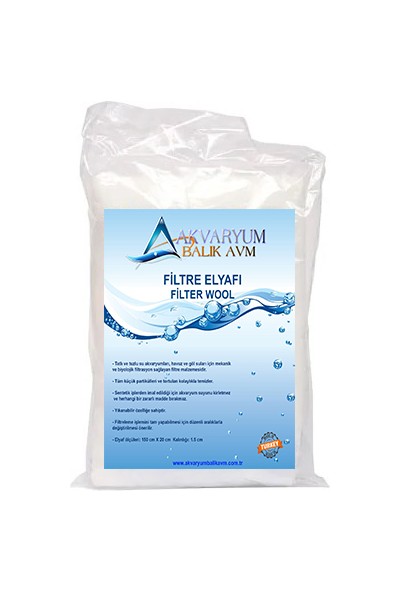 Akvaryum Balık Avm Akvaryum Filtre Elyafı 150CM x 20CM Akvaryum Balık Avm Akvaryum Filtre Elyafı 150CM x 20CM
