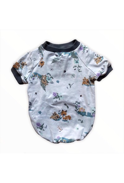 Kemique My Forest Oval Yaka Tişört Kedi Kıyafeti Kedi Elbisesi Xl Kemique My Forest Oval Yaka Tişört Kedi Kıyafeti Kedi Elbisesi Xl