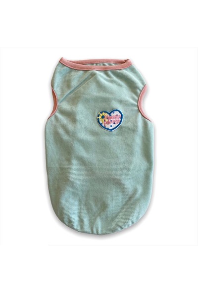 Kemique Minty Flower Power Atlet Kedi Kıyafeti Kedi Elbisesi S