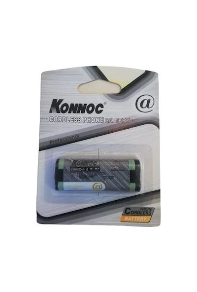 Konnoc Telsiz Telefon Pili Şarjlı Pil KCP-0254AAA 830MAH 2'li Panasonıc Telsiz Telefon Pili P105 Konnoc Telsiz Telefon Pili Şarjlı Pil KCP-0254AAA 830MAH 2'li Panasonıc Telsiz Telefon Pili P105