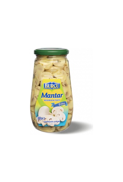 Burcu Mantar Konservesi (Dilim) 560 gr